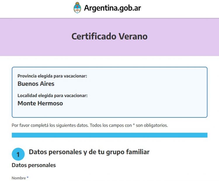 El paso a paso para obtener el Certificado Verano